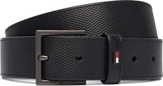 Tommy Hilfiger G&uuml;rtel Tommy Hilfiger Flag Monogram AM0AM15002 Schwarz