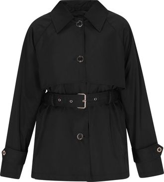 Faina Mantel Frauen Schwarz