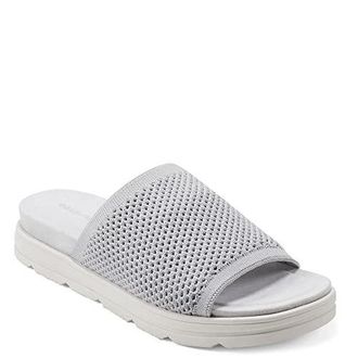 Easy Spirit Sandales plates Siena 2 pour femme, gris clair, 41 EU