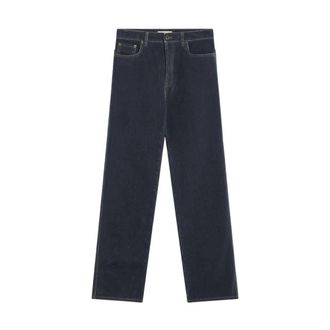 Miu Miu Flocked Denim Jeans - - Jeans - Damen - Blau - W27