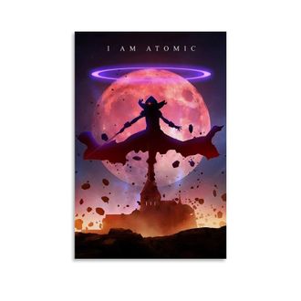Generic I Am Atomic The Eminence In Shadow Poster Dekorative Malerei Leinwand Wandkunst Wohnzimmer Poster Schlafzimmer Malerei,Wandkunst Bilddruck Moderne Fam