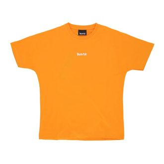 Disclaimer Orange Logo Tee Kurzarm Baumwolle - - Tops - Herren - Orange - L