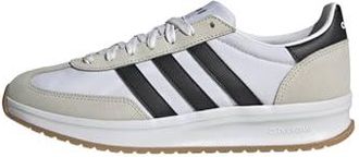 adidas Homme Run 70S 2.0 Shoes, Cloud White/Core Black/Grey One, 40 2/3 EU