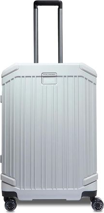 Piquadro unisex, Valises, Blanc, Taille: ONE Size Medium size, 4 wheel suitcase