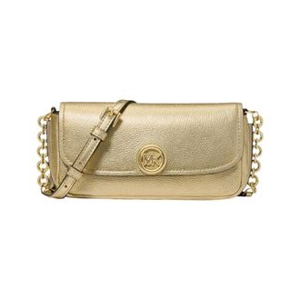 Michael Kors Nolita Flap Chain XBody - - Bags - Damen - Gelb - ONE SIZE