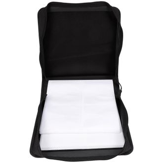 BESPORTBLE SEWOART CD DVD Tragetasche aus Oxford Stoff und PU Leder 240 Kapazit&auml;ten Sto&szlig;fester Organizer mit Rei&szlig;verschluss und Griff Sch&uuml;tzende Aufbewahrungstas