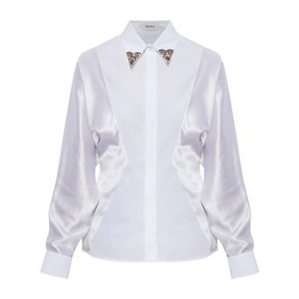 Versace Damen, Blusen & Hemden, Wei&szlig;, XSGr&ouml;&szlig;e