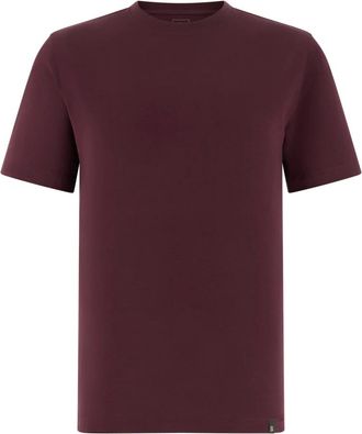 Boggi Milano Homme, Tops, Violet, Taille: M T-Shirt En Coton Supima Stretch