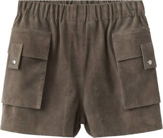 Mango Ledershorts Biker