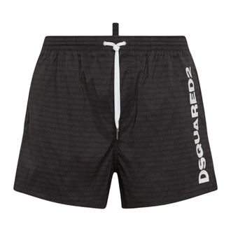 Dsquared2 Herren, Bademode, Schwarzk, MGr&ouml;&szlig;e