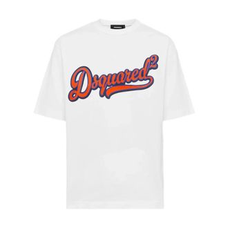 Dsquared2 Wei&szlig;es T-Shirt S74Gd1435 S24583 - - Tops - Herren - Wei&szlig; - XL