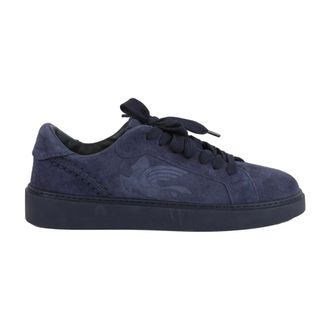 Etro Cassetta Baskets - Homme - Chaussures - Bleu - Taille: 44 EU