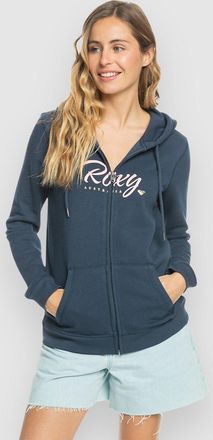 Roxy Itiazipsignatur T-Shirt bleu