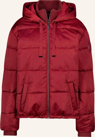 Monari Monari Steppjacke Mit Schmucksteinen rot