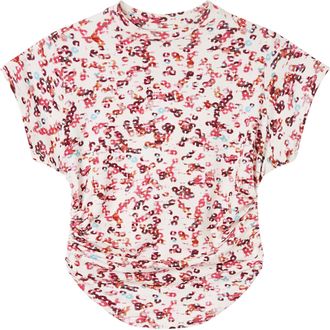 Isabel Marant Top Juvia Imprim&eacute; &Eacute;cru