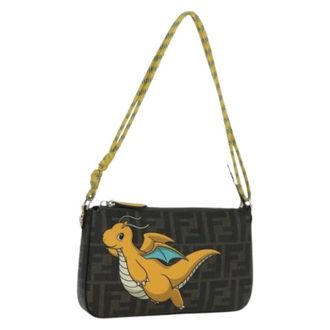 Fendi Pre-owned Vintage Zucca Canvas Mini Schultertasche - - Pre-owned - Damen - Schwarzk - ONE SIZE