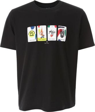 Paul Smith Homme, Tops, Noir, Taille: XL T-Chemises