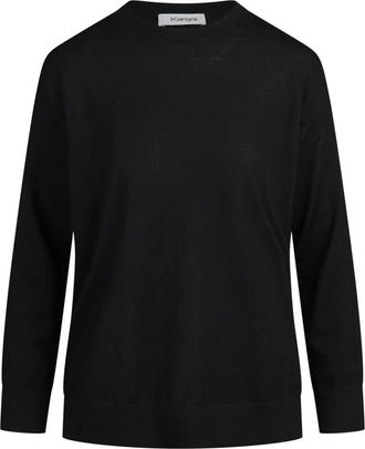 KANGRA Femme, Pulls, Noir, Taille: 40 FR Pull Col Rond
