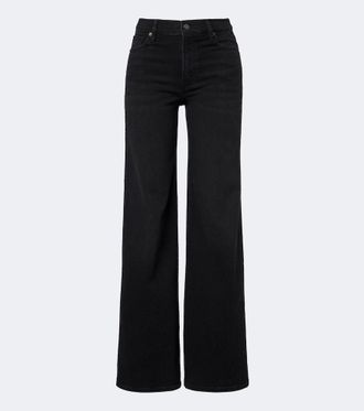 Frame Denim High-Rise Wide-Leg Jeans Palace