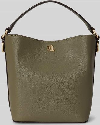 Lauren Ralph Lauren Henkeltasche aus echtem Leder mit abnehmbaren Schulterriemen