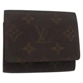 Louis Vuitton Portefeuille en toile Pre-owned - Femme - Pre-owned - Brun - Taille: ONE Size