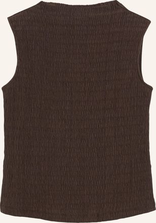 Comma Comma T-Shirt braun