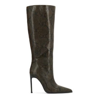 Kazar Heeled Bottes - Femme - Chaussures - Vert - Taille: 38 EU