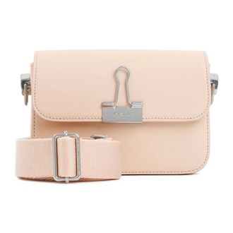 Off-white Femme, Sacs, Rose, Taille: ONE Size Binder Shoulder Bag