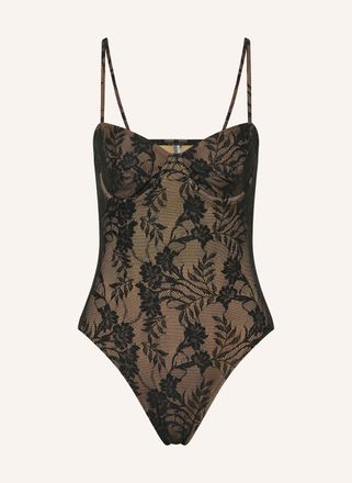 Norma Kamali Norma Kamali B&uuml;gel-Body schwarz