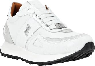 Billionaire Boys Club Low-Top Sneaker - L&auml;ufer &Amp Crocco Gepr&auml;gt - Gr. 44 (EU) - in Wei&szlig; - f&uuml;r Damen