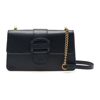 Blauer PU Crossbody Bag - - Bags - Damen - Schwarzk - ONE SIZE