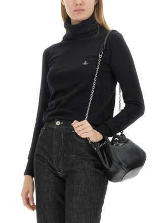 Vivienne Westwood Virgin Wool Turtleneck Sweater - Black
