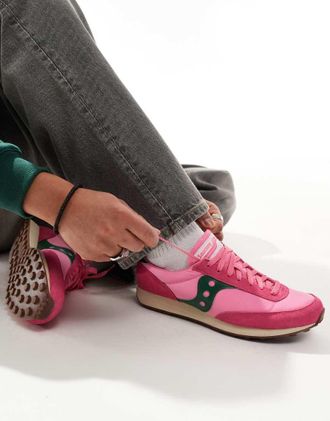 Saucony Trainer 80 - Sneaker in Rosa