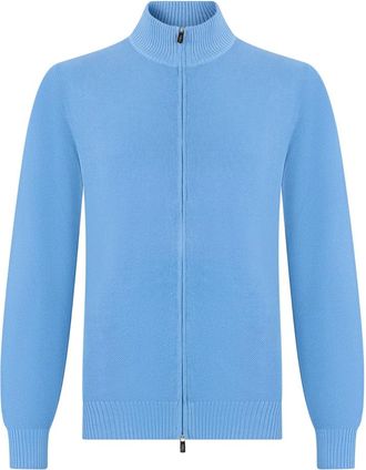 Fedeli Homme, Pulls, Bleu, Taille: L Cardigan &agrave; manches longues