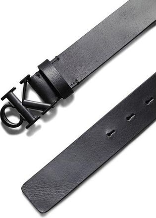Calvin Klein Ledergürtel in Schwarz