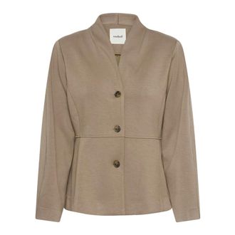 Soaked In Luxury Shirley Blazer - - Jackets - Damen - Beige - M