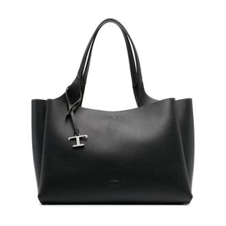 Tod's T Timeless Medium Ledertasche - - Bags - Damen - Schwarzk - ONE SIZE