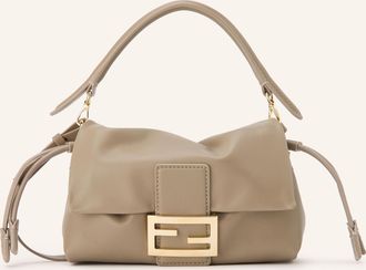Fendi Handtasche Baguette Soft Small beige