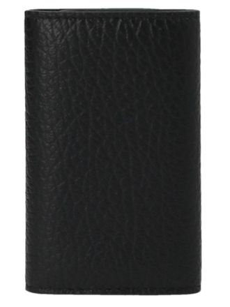Maison Margiela Stitching Key Case - Black