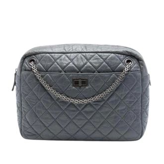 Chanel Sac bandouli&egrave;re Reissue doccasion - Femme - Pre-owned - Gris - Taille: ONE Size