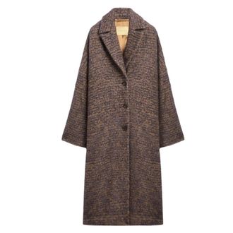 Momoni Single-Breasted Coats - - Coats - Damen - Mehrfarbig - M