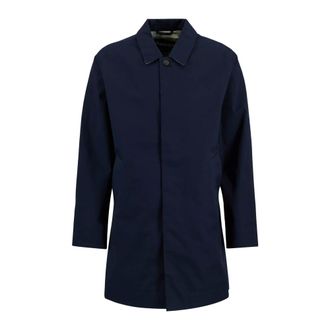 Barbour Rokig Lightweight Mac Jacket - Homme - Manteaux - Bleu - Taille: S