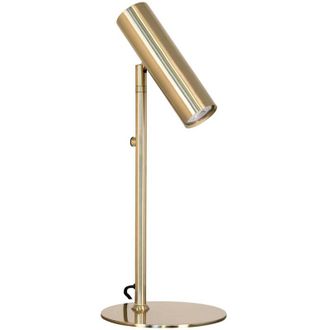 House Nordic Paris Tischlampe 20x47x20cm Messing dekor