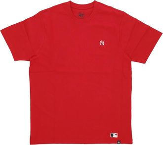 47 Brand Base Runner Emb Echo Tee - - Tops - Herren - Rot - L