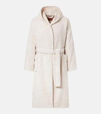 Missoni Peignoir Chalk Zigzag en coton