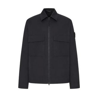 Stone Island Homme, Vestes, Noir, Taille: L Surchemise