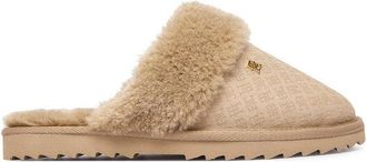 Tommy Hilfiger Hausschuhe Th Premium Shearling Shoes FW0FW09947 Beige