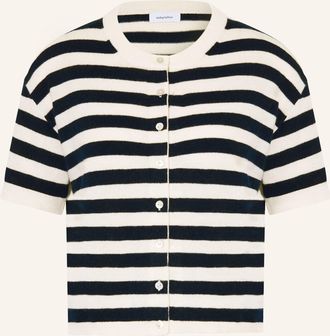 Darling Harbour Darling Harbour Strickjacke Aus Cashmere weiss