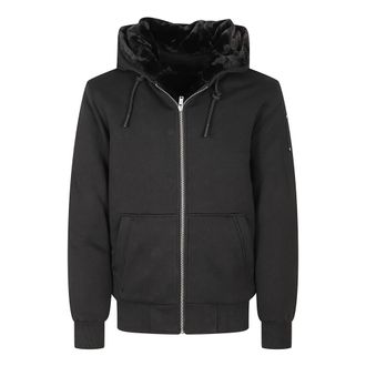 Moose Knuckles Classic Bunny Hoodie - - Sweatshirts & Hoodies - Herren - Schwarzk - XL