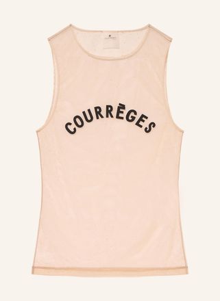 Courr&egrave;ges Top Illusion beige